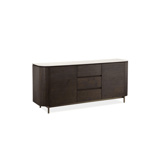 Dakota Sideboard (180cm) in Ceramic Top and Wild Oak Veneer – HomesToLife